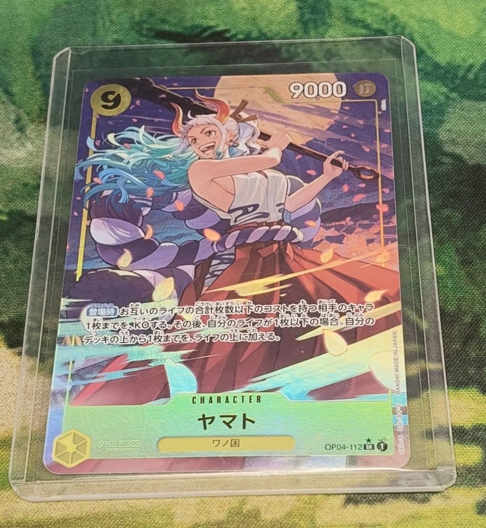 One Piece Card Game - Yamato OP04-112, Hobbies & Toys, Toys & Games on ...
