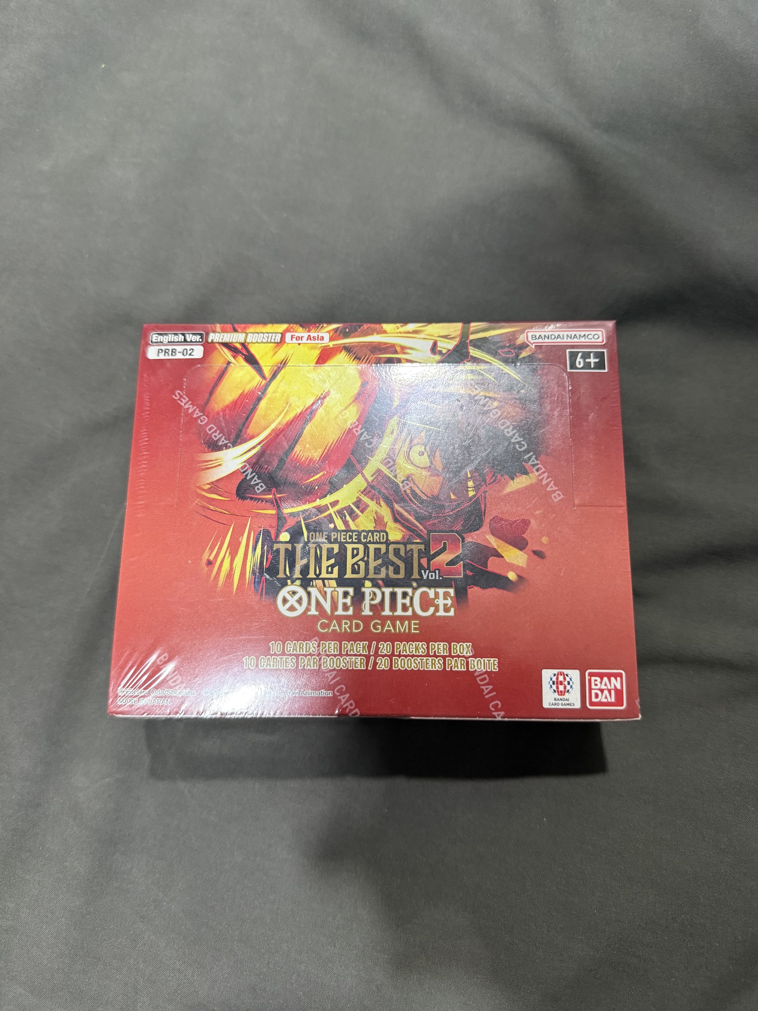OPTCG PRB02 ENGLISH VER SEALED BOX, Hobbies & Toys, Toys & Games on ...
