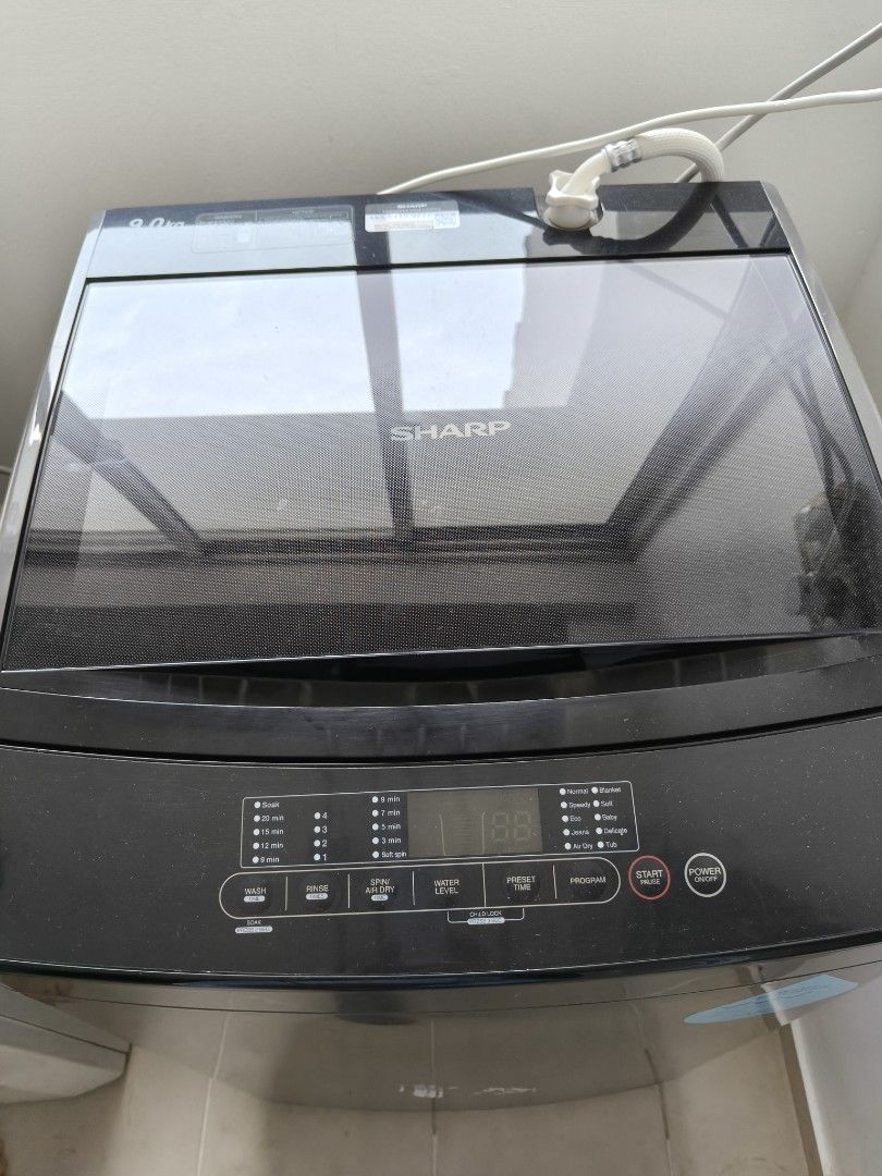 Sharp Top Load Washing Machine, TV & Home Appliances, Washing Machines ...