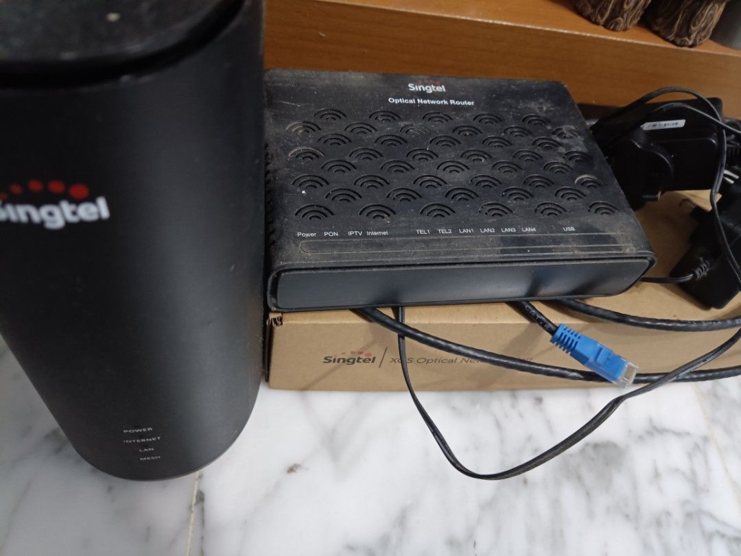 Singtel Optical Network Router, Computers & Tech, Parts & Accessories ...