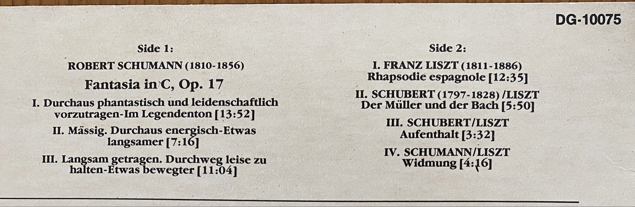Vinyl / LP: classical, Audiophile - Nina Lelchuk, Piano Schumann ...
