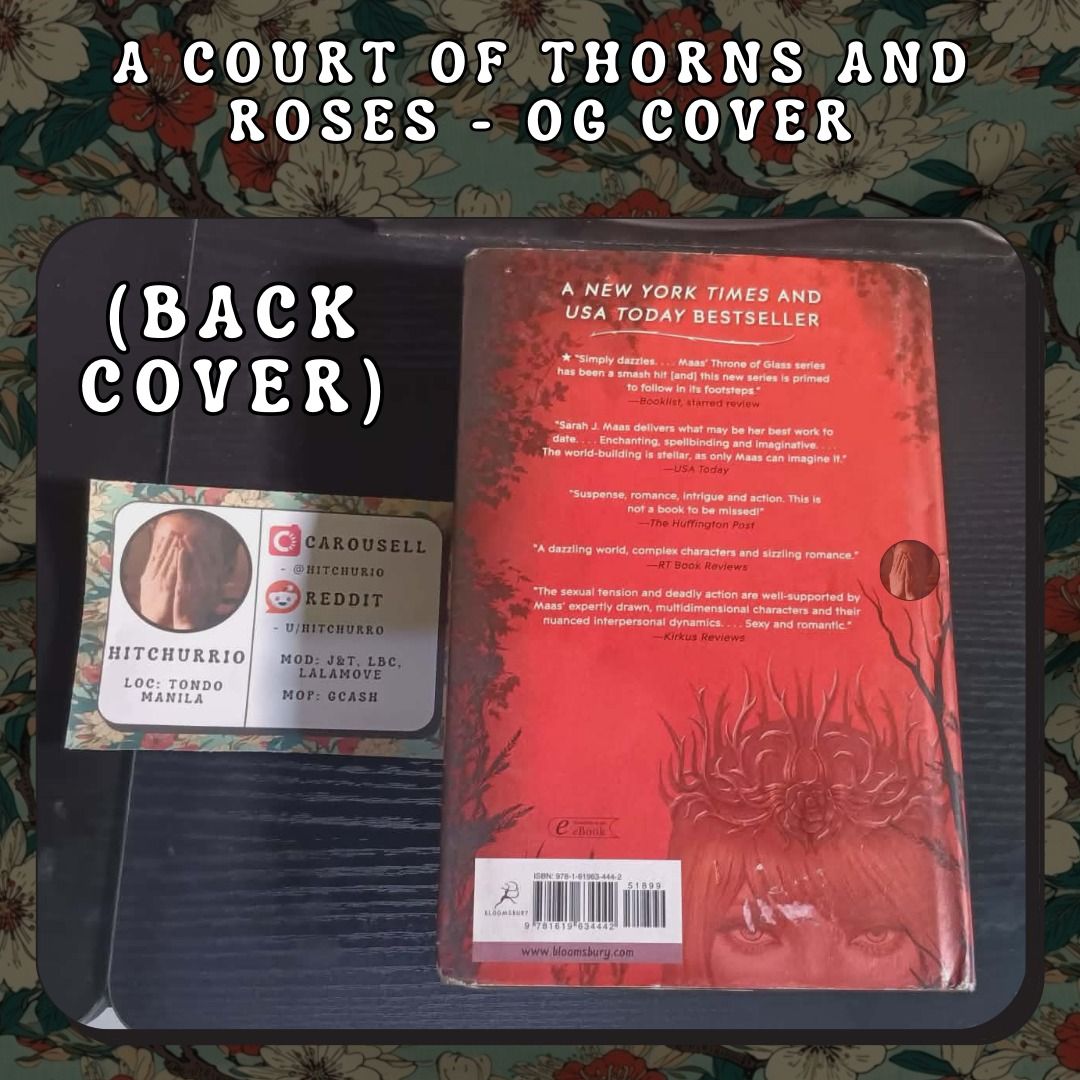 A Court of Thorns and Roses by Sarah J. Maas hardbound First Edition ...