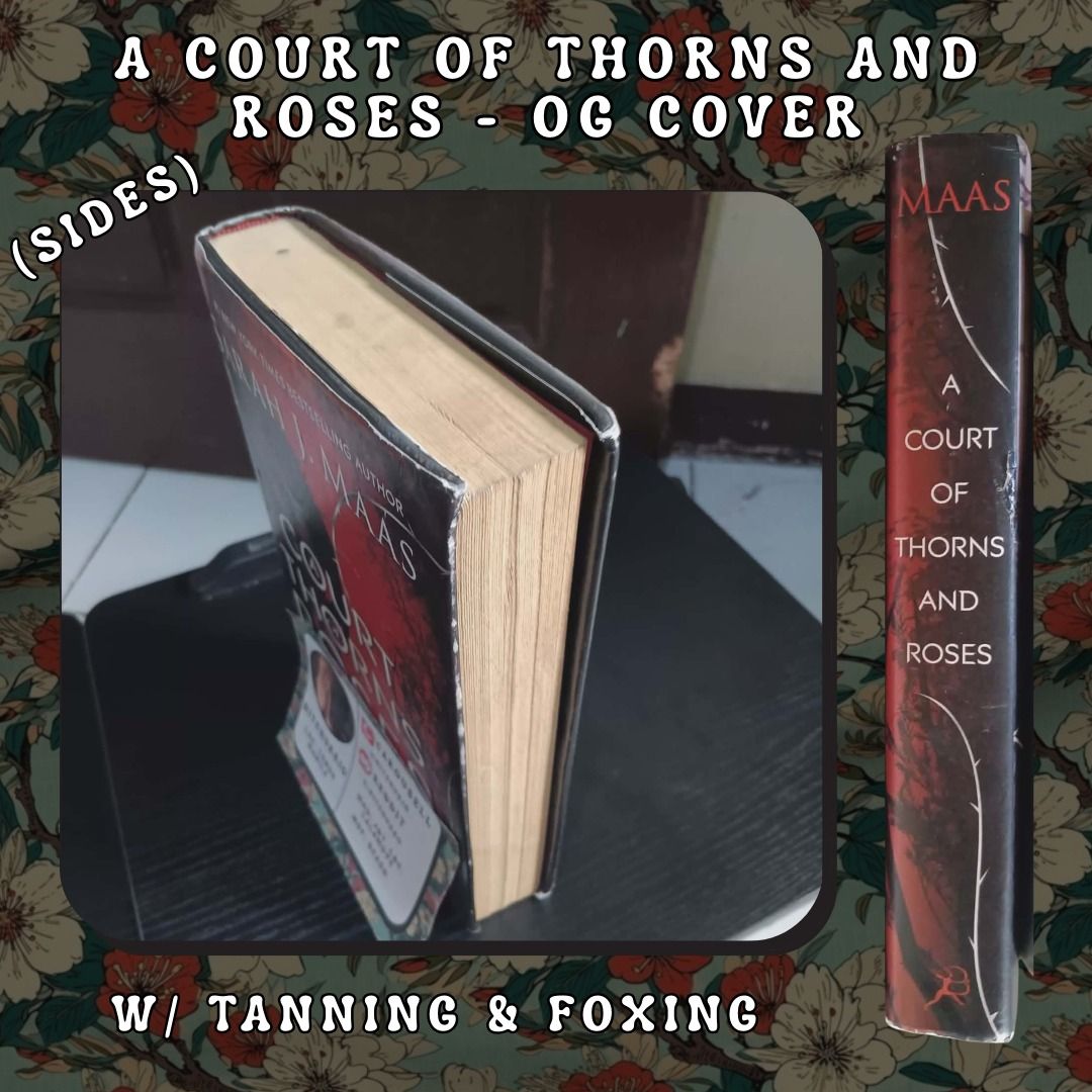 A Court of Thorns and Roses by Sarah J. Maas hardbound First Edition ...