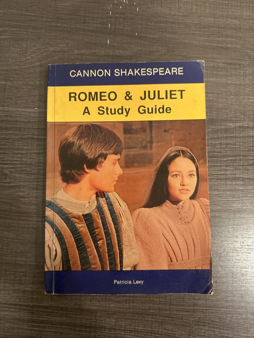 Cannon Shakespeare Romeo & Juliet Study Guide, Hobbies & Toys, Books ...