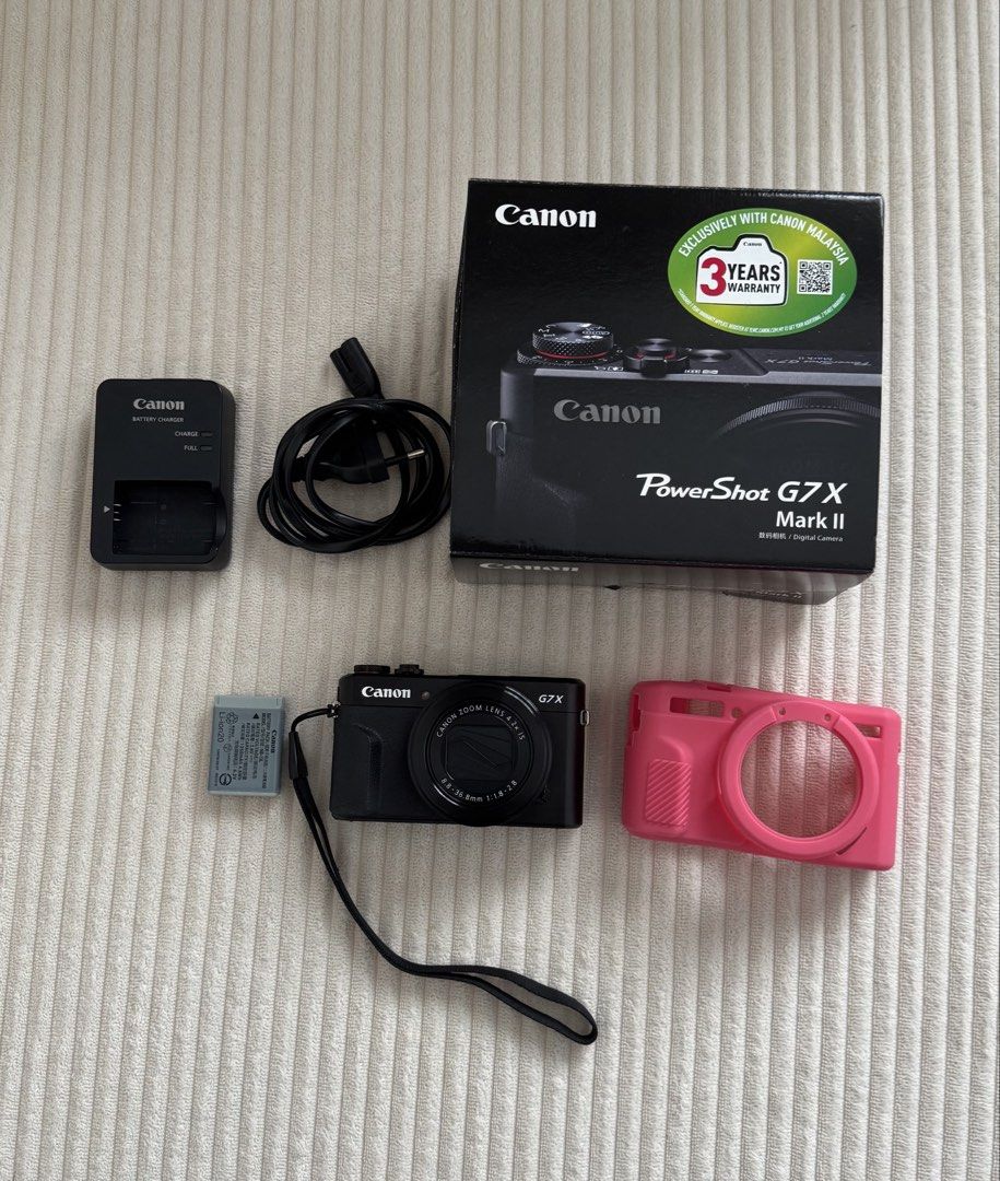 Canon G7X Mark II, Photography, Cameras on Carousell