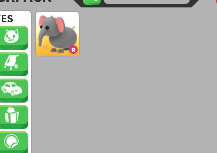 cheap adopt me elephant RM 22 only!!!!, Video Gaming, Gaming ...
