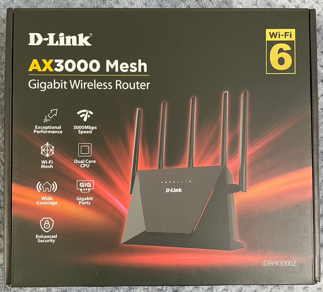 D-Link AX3000 Mesh Gigabit Wireless Router, Computers & Tech, Parts ...