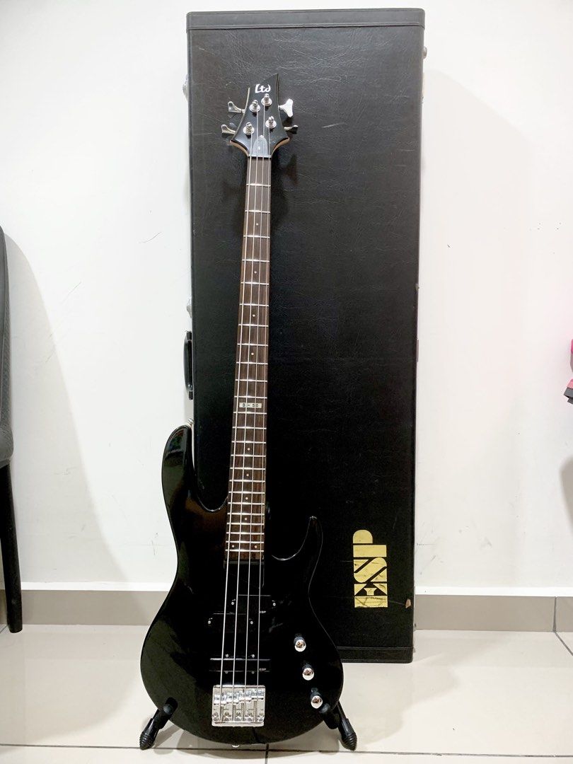 ESP LTD B-50 BASS GUITAR WITH ESP HARDCASE ( Active Pick Up ), Hobbies ...