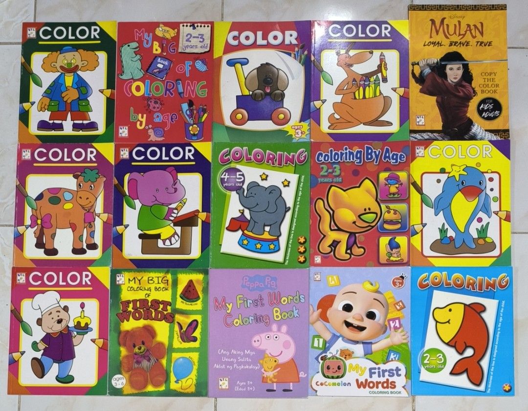 ETL Coloring/Activity books‼️ Learning books‼️ Cursive writing, Colors ...