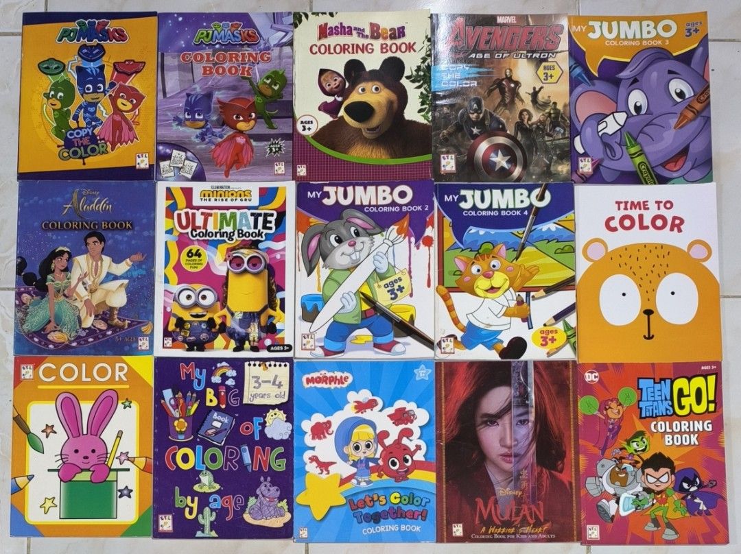 ETL Coloring/Activity books‼️ Learning books‼️ Cursive writing, Colors ...