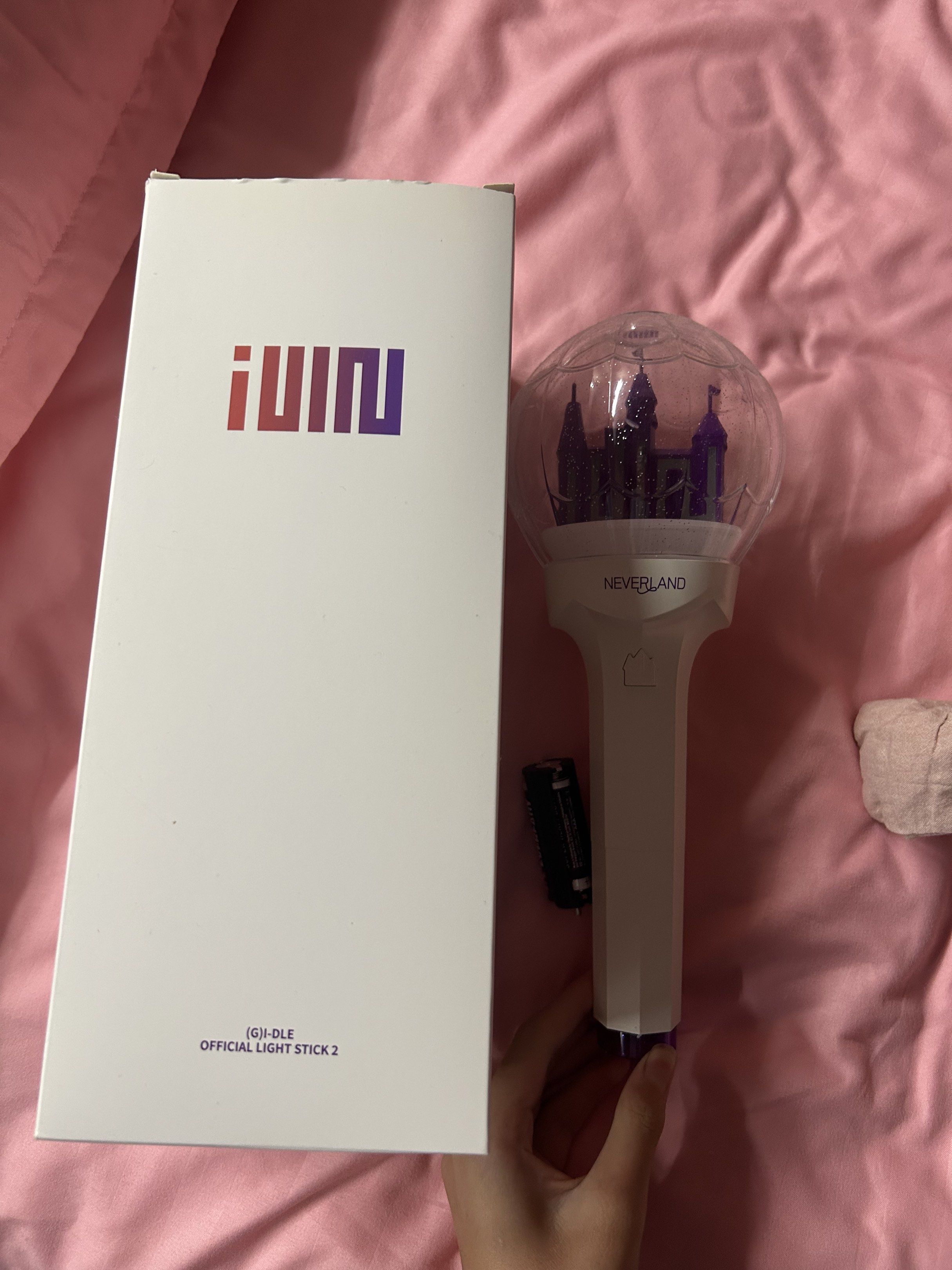 (G)I-DLE Official Light Stick 2 - Neverland, Hobbies & Toys ...