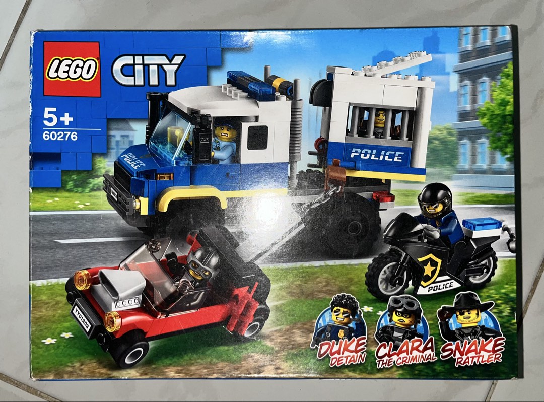 LEGO CITY 60276 POLICE PRISONER TRANSPORT / FREE NINVAJAN DELIVERY ...