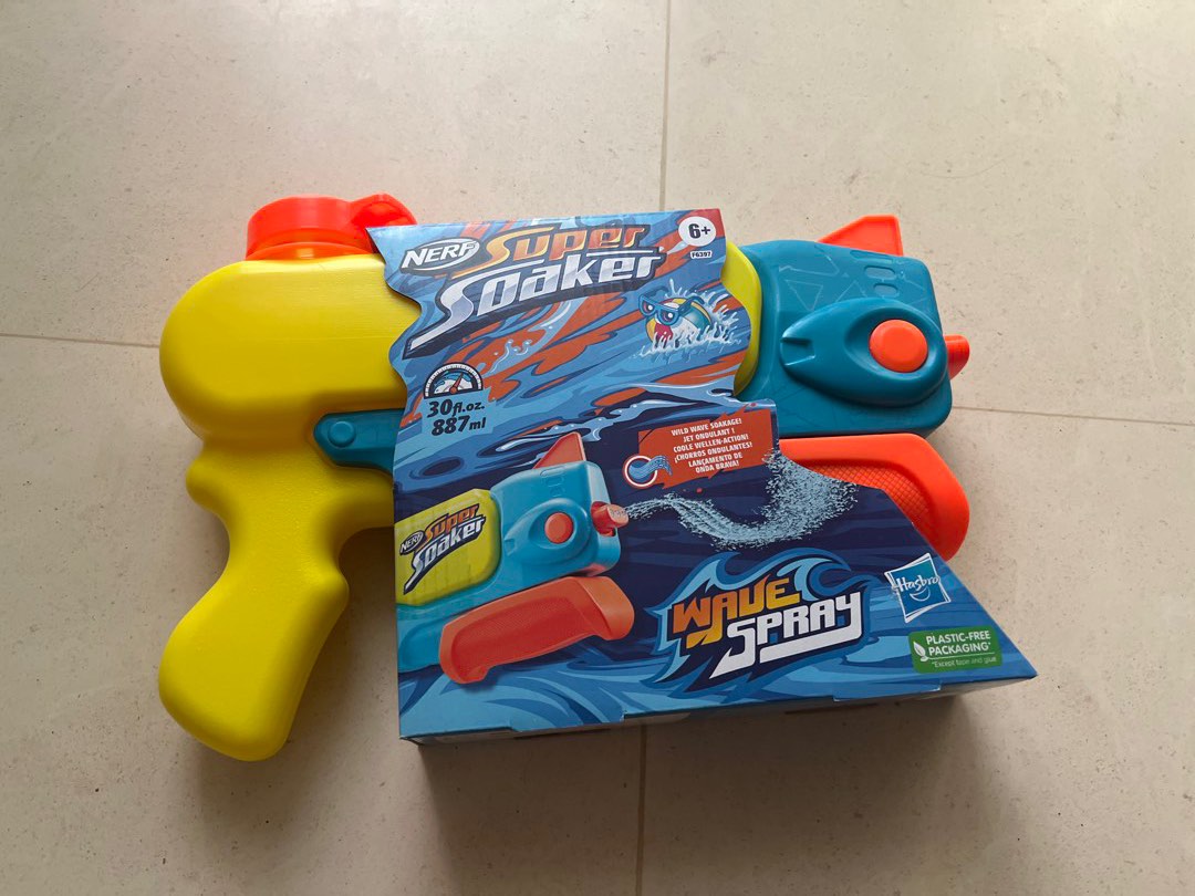 Nerf Super Soaker Wave Spray Water Gun, Hobbies & Toys, Toys & Games on ...