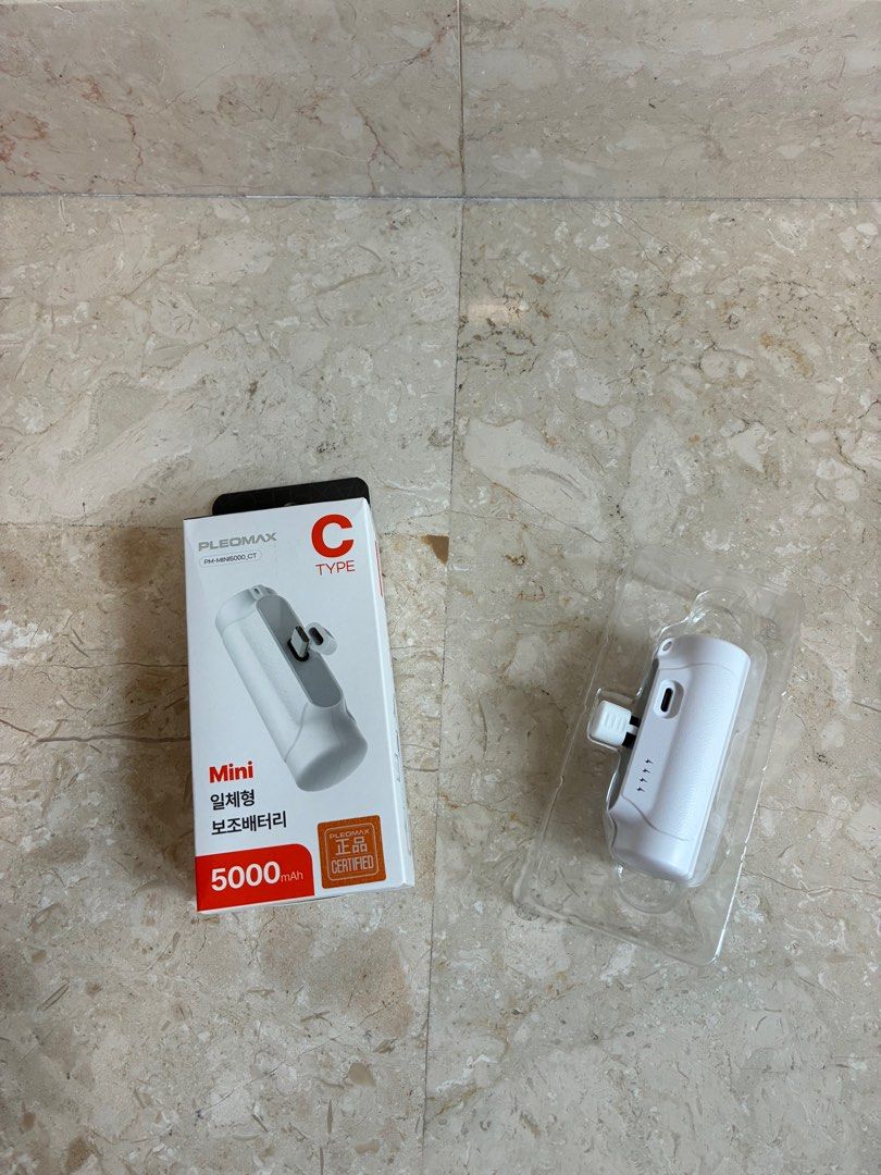 Pleomax Mini 5000mAh Type-C Portable Charger, Mobile Phones & Gadgets ...