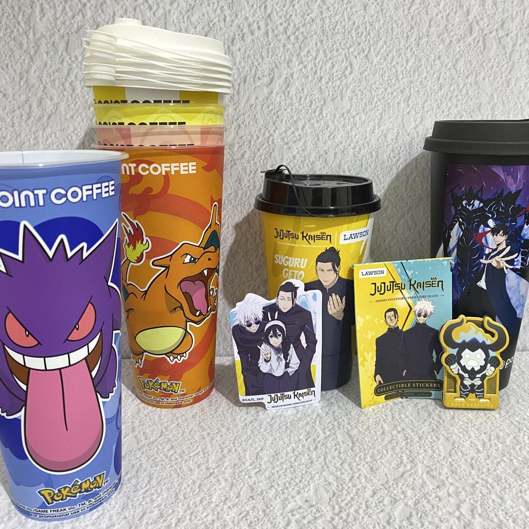 Point Coffee x Pokemon | Point Coffee x Solo Leveling | Lawson x ...