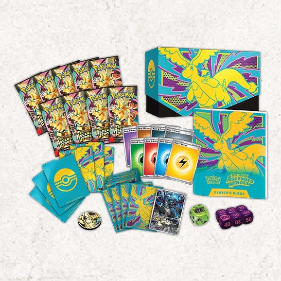 Pokemon TCG Ascended Heroes ETB Mega Evolution Elite Trainer Box ...