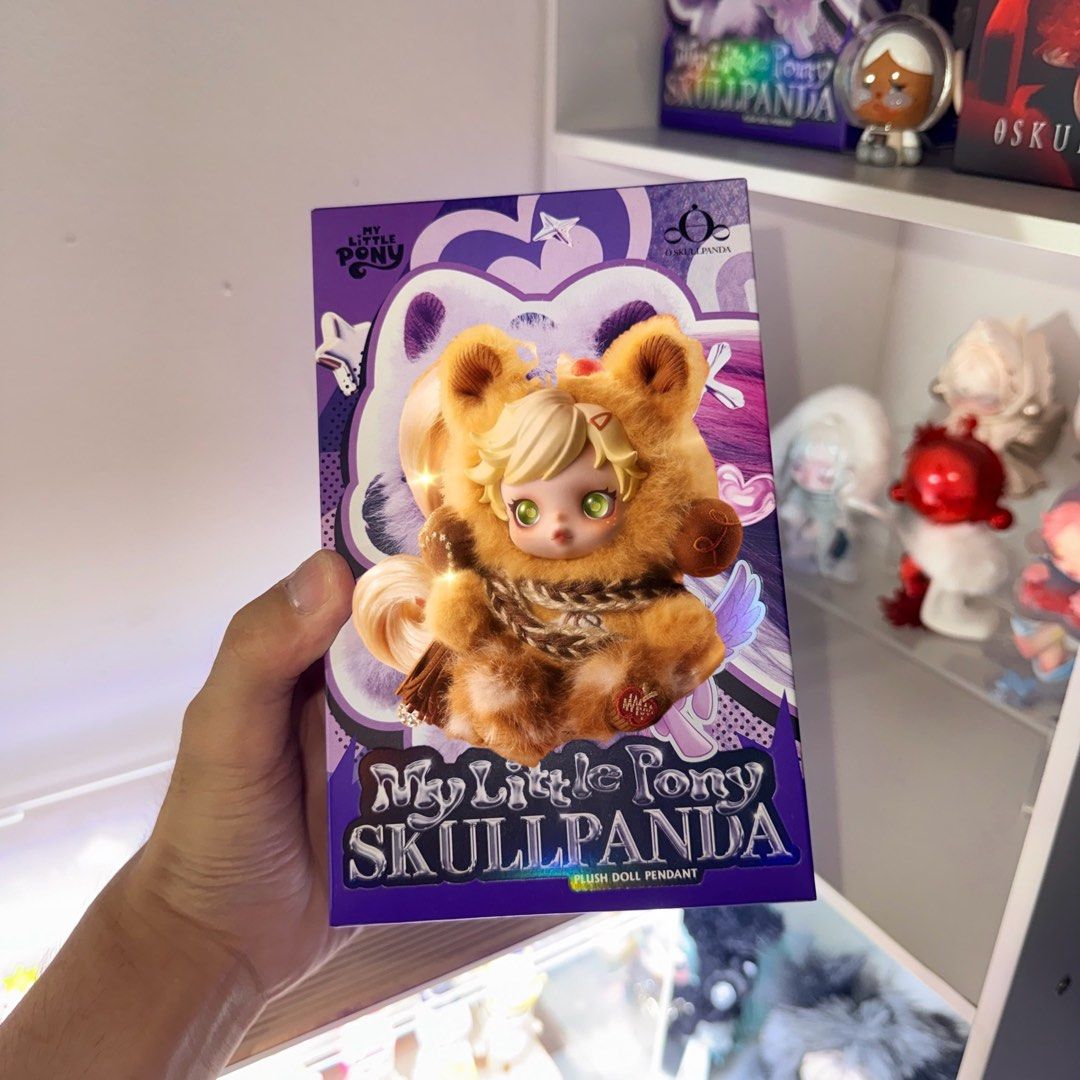 Pop Mart Skullpanda My Little Pony Applejack Fluttershy Rarity Pinkie ...