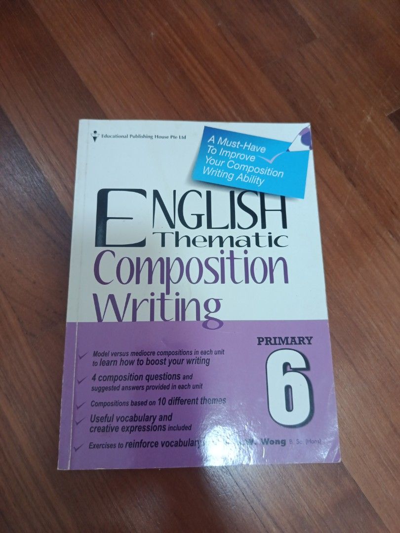 Primary 6 English Thematic Composition Writing Book, Hobbies & Toys ...