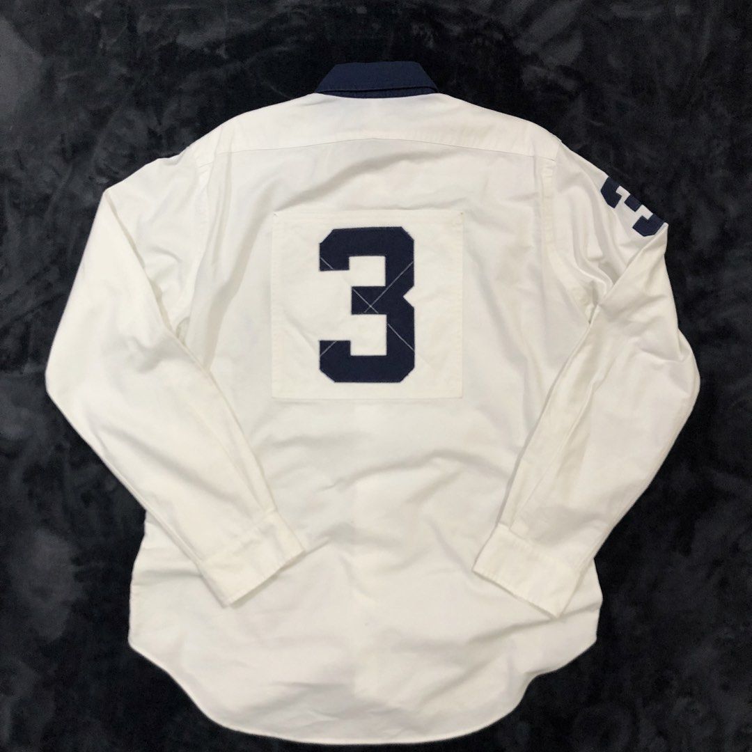 Ralph Lauren Polo Shirt with Number 3, Men's Fashion, Tops & Sets ...