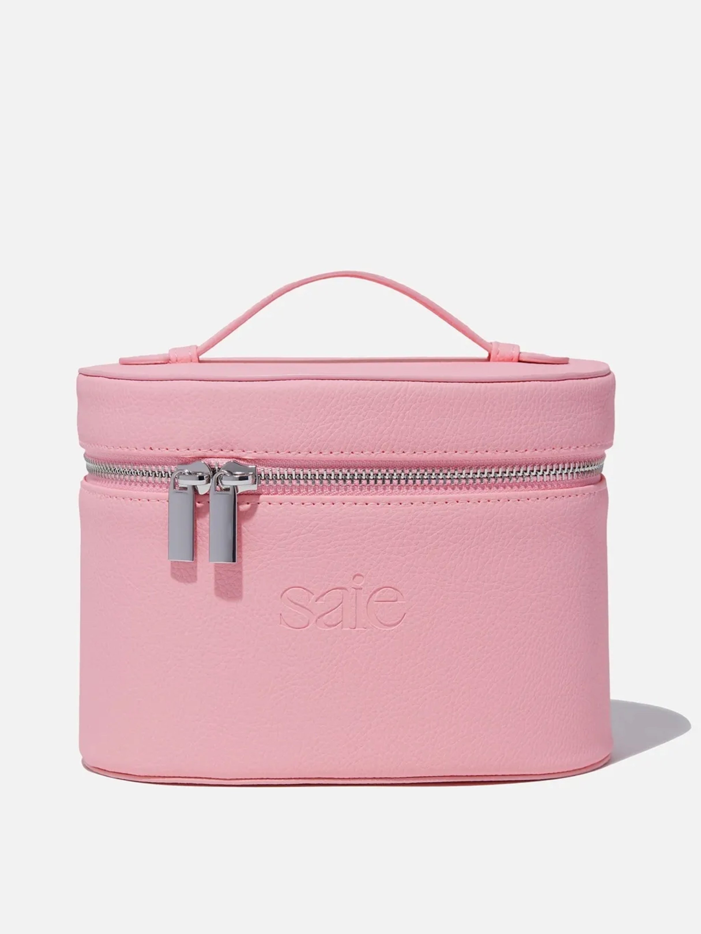 Saie Mini Vanity Case in Light Pink, Women's Fashion, Bags & Wallets ...