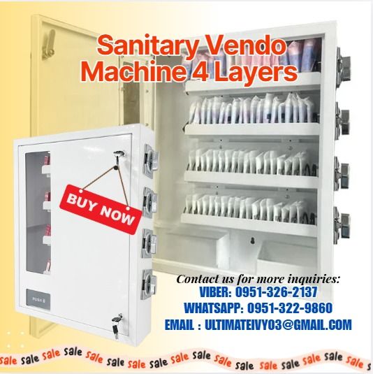 Sanitary Vendo Machine 4 Layers, Everything Else, Others on Carousell