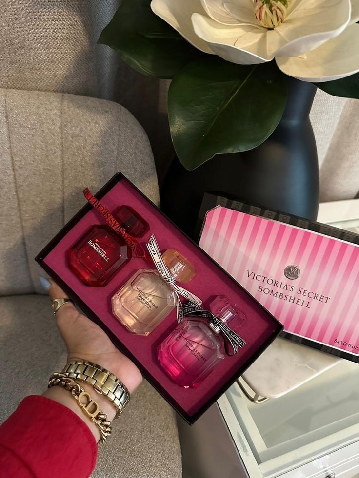 Victorias Secret bombshell perfume set, Beauty & Personal Care ...