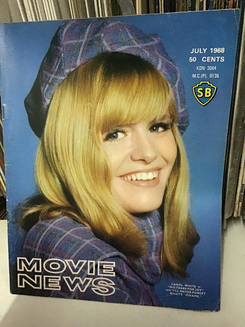 VINTAGE Movie News Magazine - Eva Renzi - Carol White - Liza Minelli ...