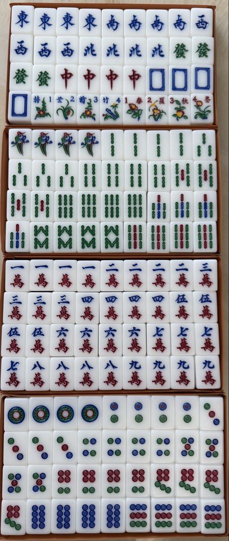 Ying Fat Cheung Mahjong Set, 興趣及遊戲, 玩具 & 遊戲類 - Carousell
