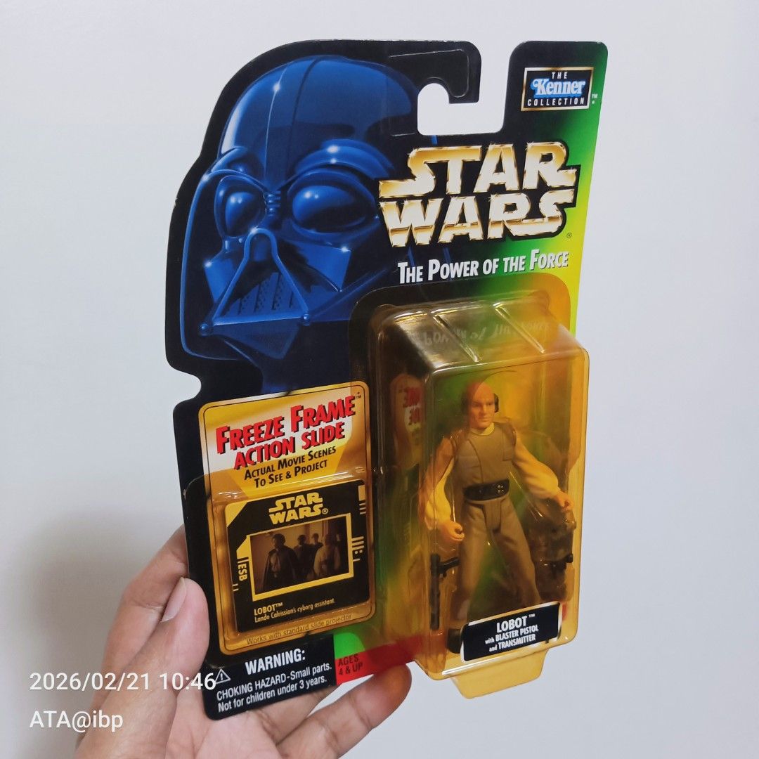 1998 Kenner PotF-1 StarWars TESB LOBOT w/ Blaster Pistol & Transmitter ...