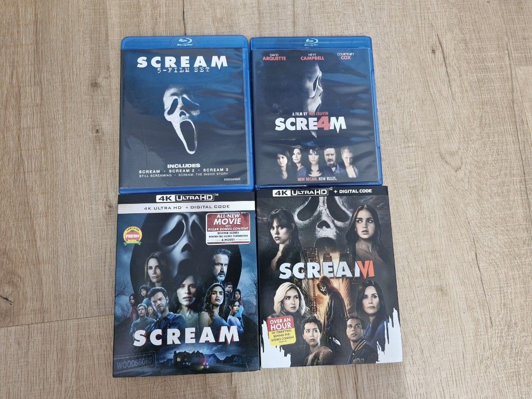 4K & Blu-ray Bundle (Dune Scream Halloween Predator) horror sci-fi ...