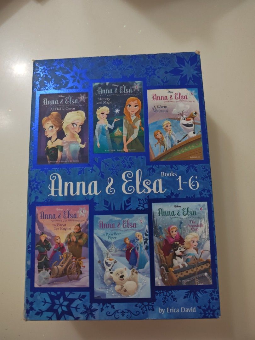 Anna & Elsa Books 1-6 by Erica David, Hobbies & Toys, Books & Magazines ...