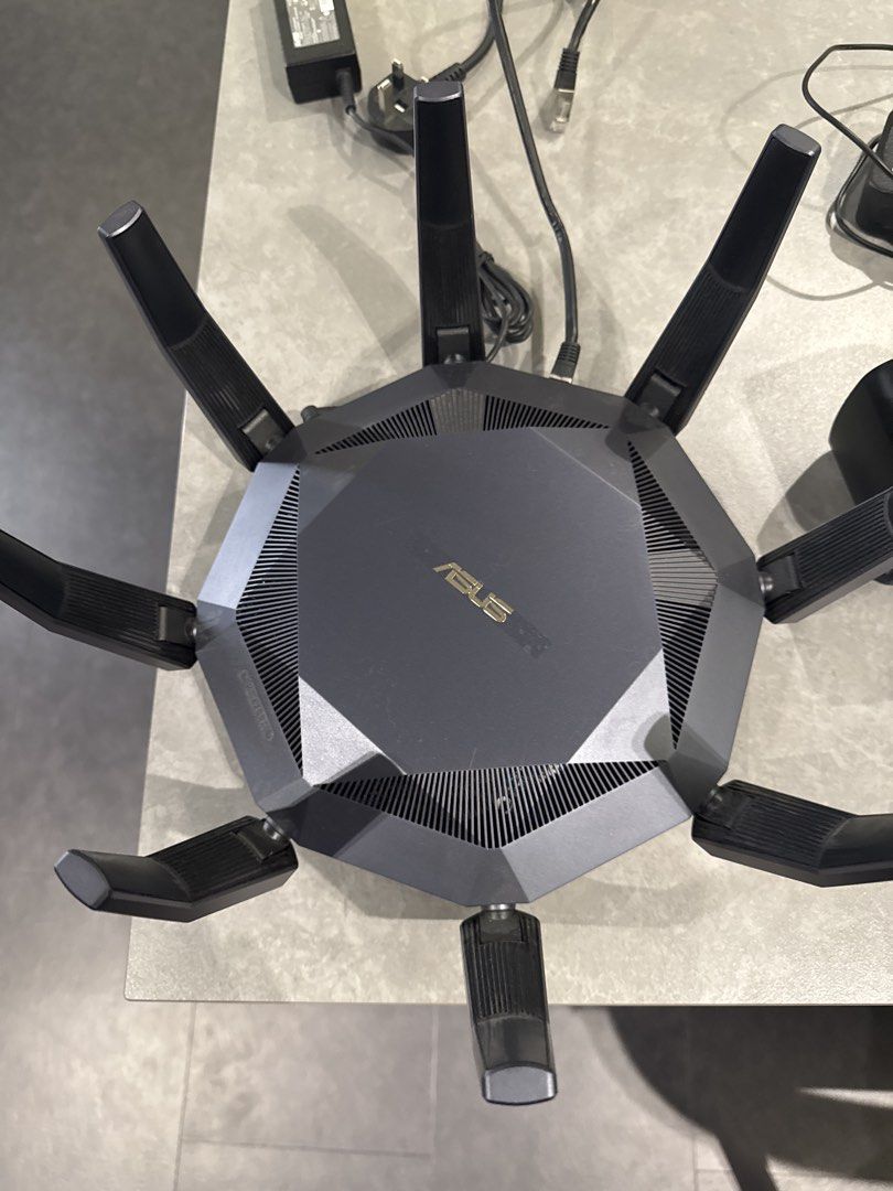 ASUS RT-AX89X dual band wifi Router XDS AX3000, Computers & Tech, Parts ...