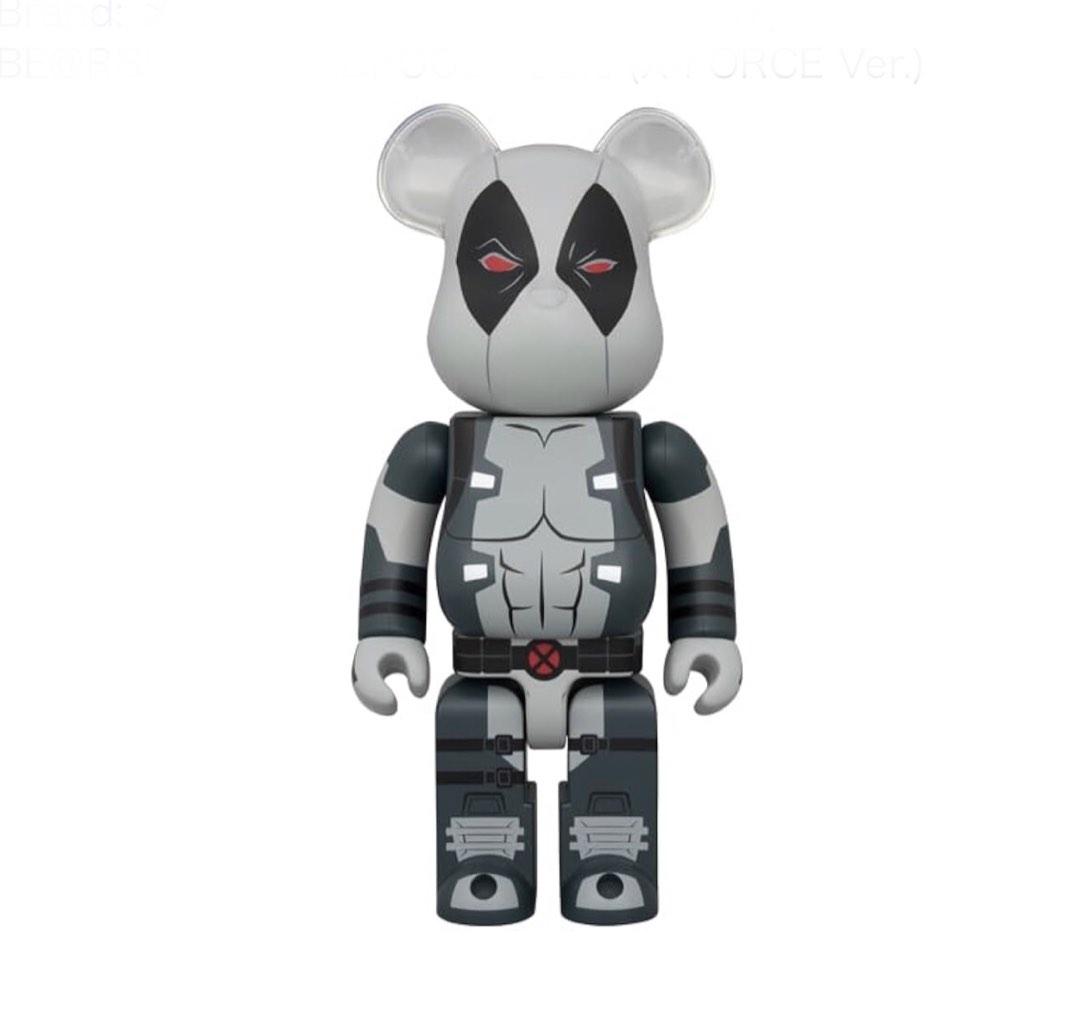Bearbrick Deadpool XForce Ver 400%, Hobbies & Toys, Toys & Games on ...