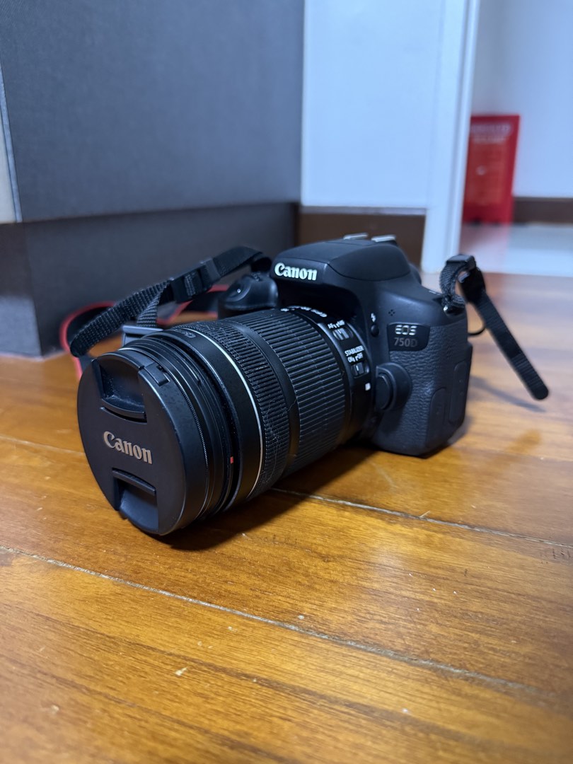 Canon EOS 750D DSLR Camera with Accessories, Photography, Cameras on ...