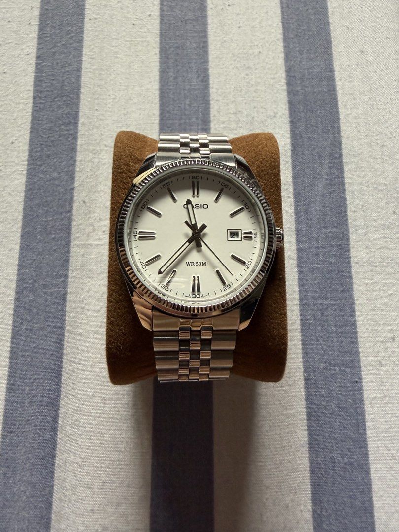 Casio Datejust Alternative (with Jubilee Bracelet), Men's Fashion ...