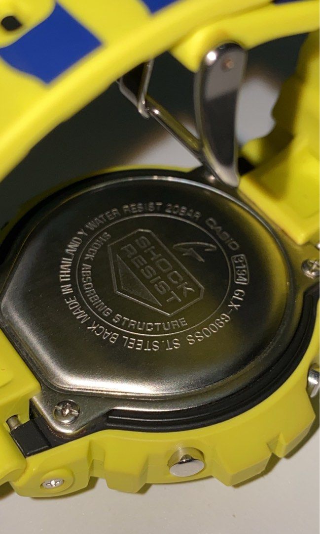 Casio G-Shock GLX6900Ss Sea Snake Yellow. like dw6900, Men's Fashion ...