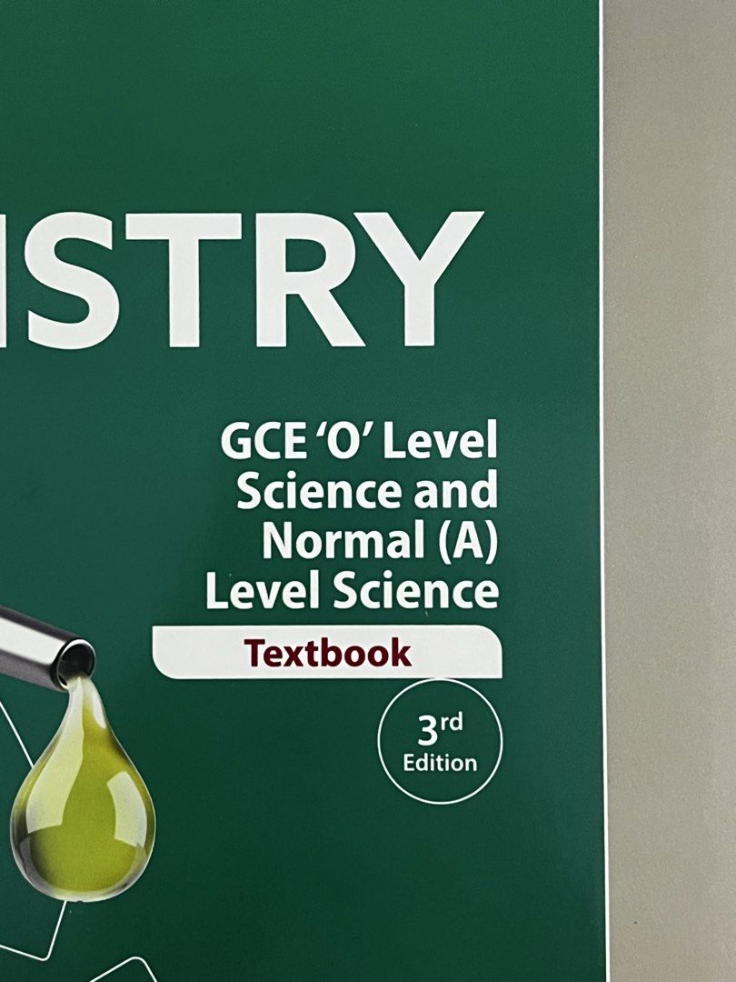Discover Chemistry Textbook - GCE 'O' Level, Hobbies & Toys, Books ...