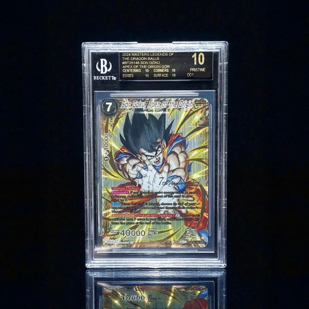 Dragon Ball Masters Son Goku 7th Anniversary God Rare Bt25-148 Black ...