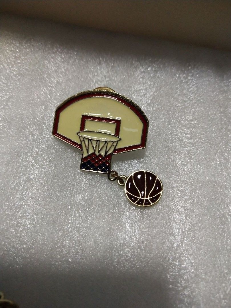 Enamel Pins - Basketball & Activity Wheel, Hobbies & Toys, Toys & Games ...