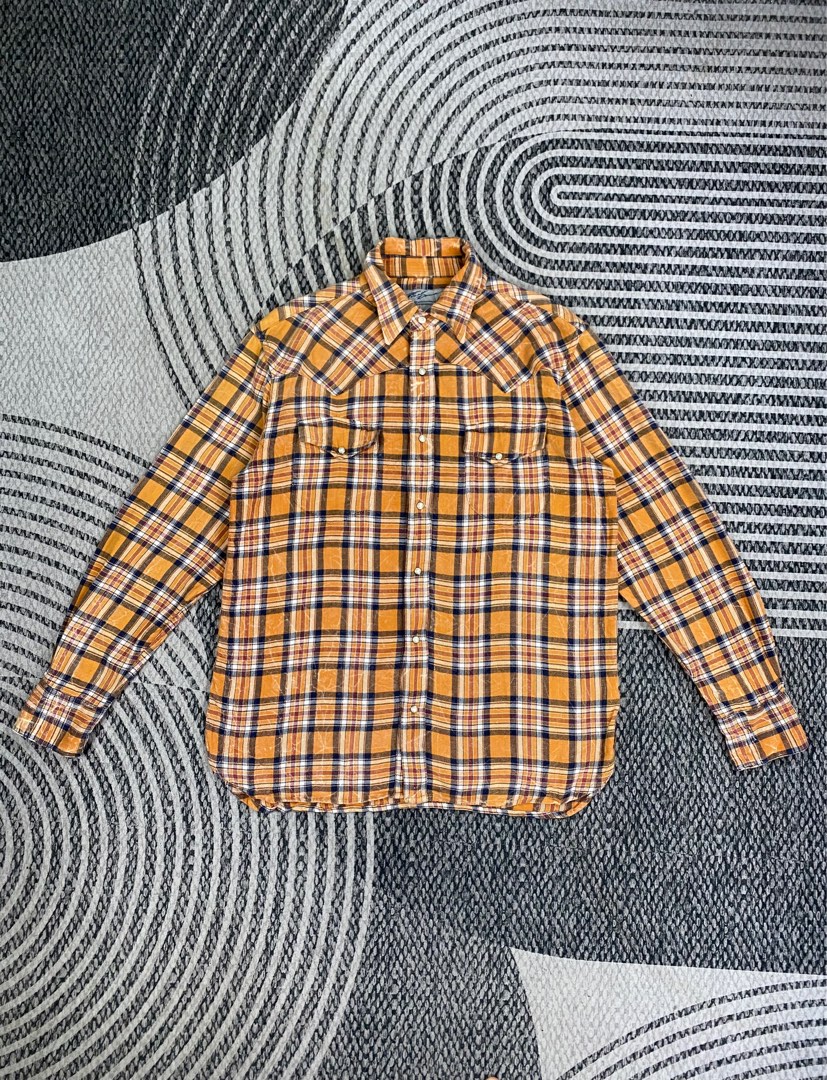 First Down Flannel Shirt, Men's Fashion, Tops & Sets, Tshirts & Polo ...