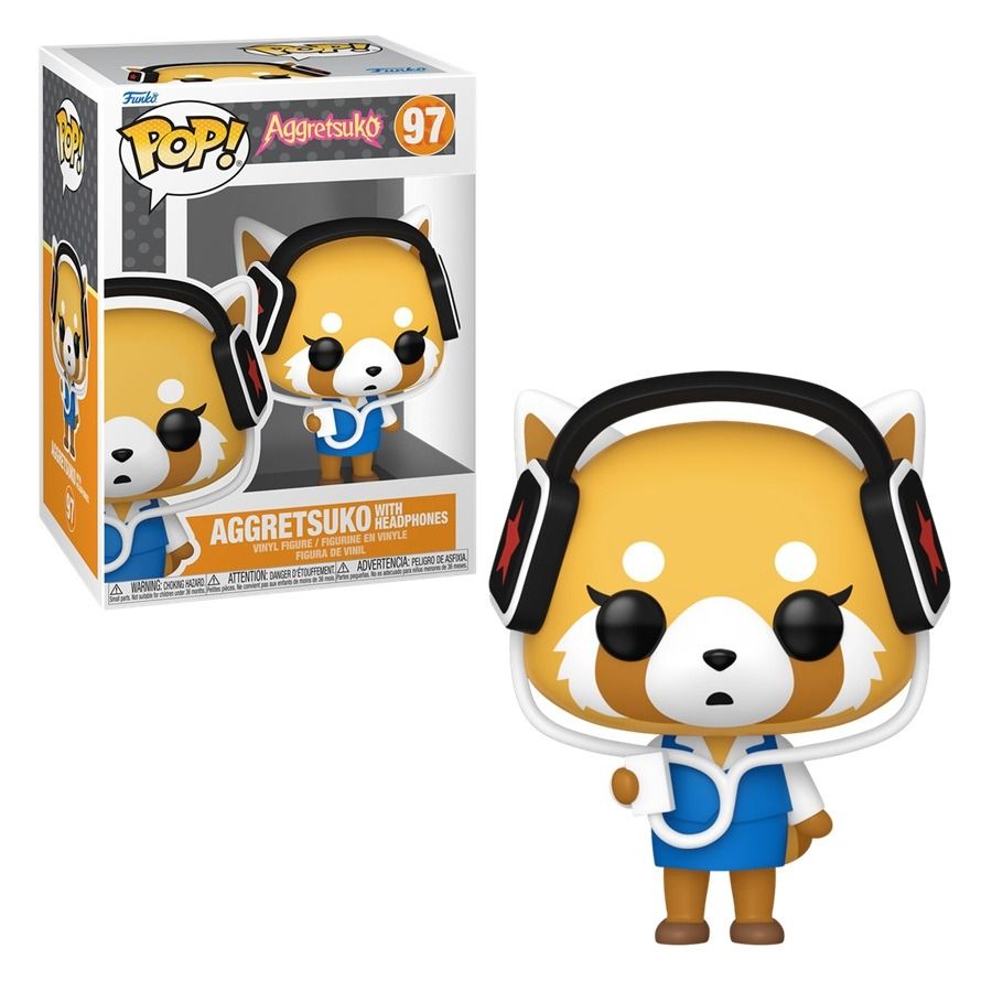 [Free Delivery] Funko POP! Sanrio: Aggretsuko - Aggretsuko with ...