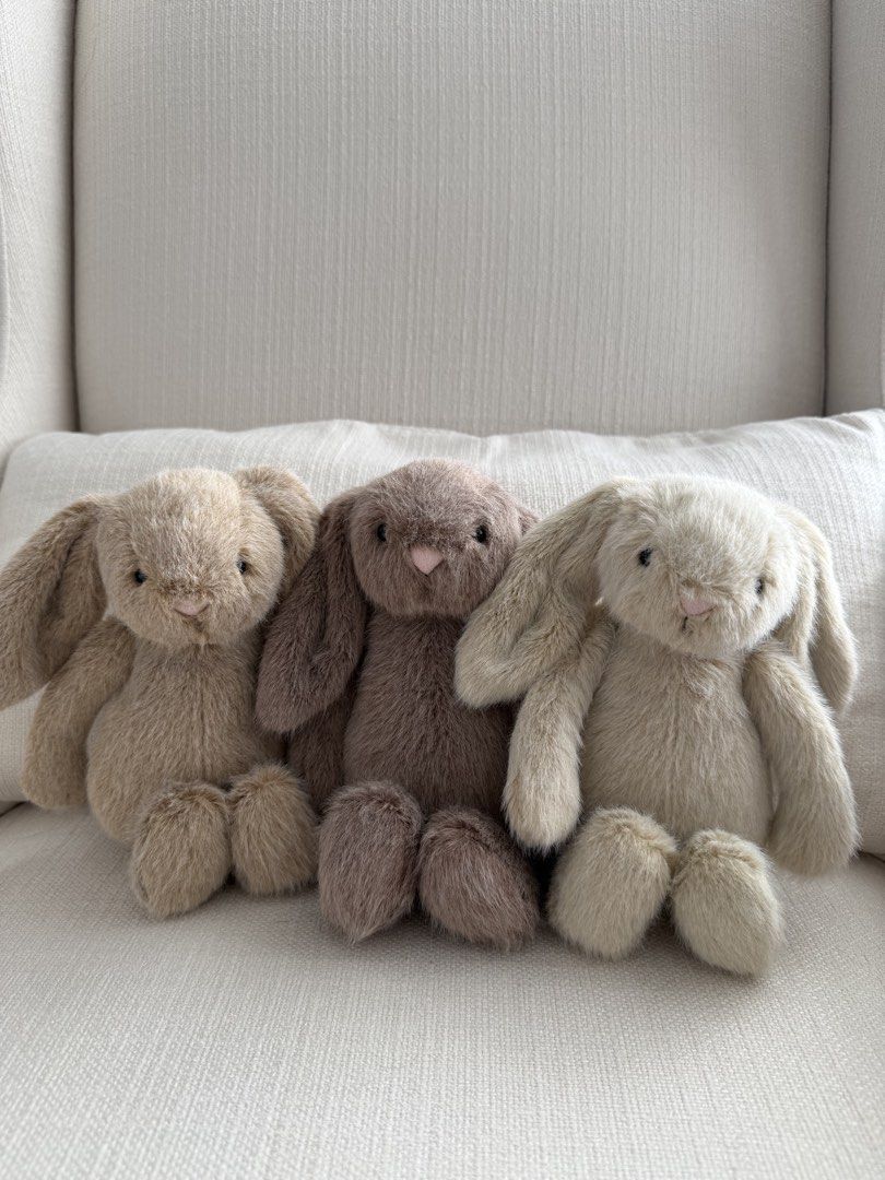 Jellycat Flufflet Bunny (Small), Hobbies & Toys, Toys & Games on Carousell