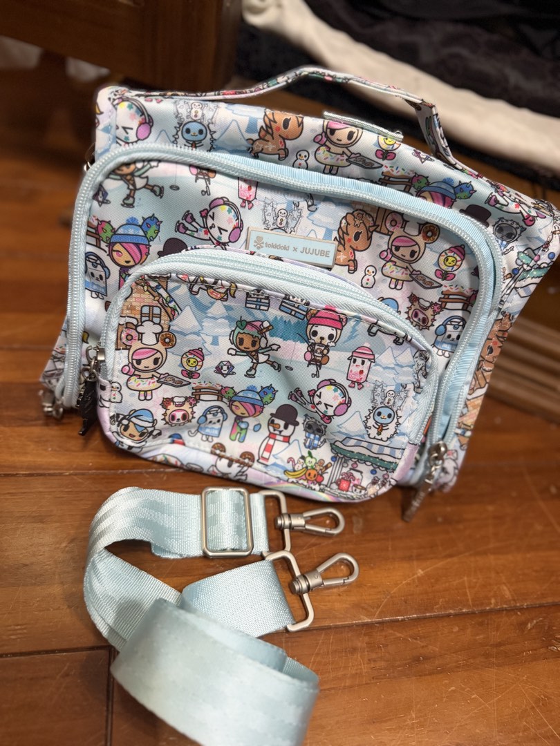JuJuBe x Tokidoki Winter Wonderland Messenger Bag, Babies & Kids, Going ...