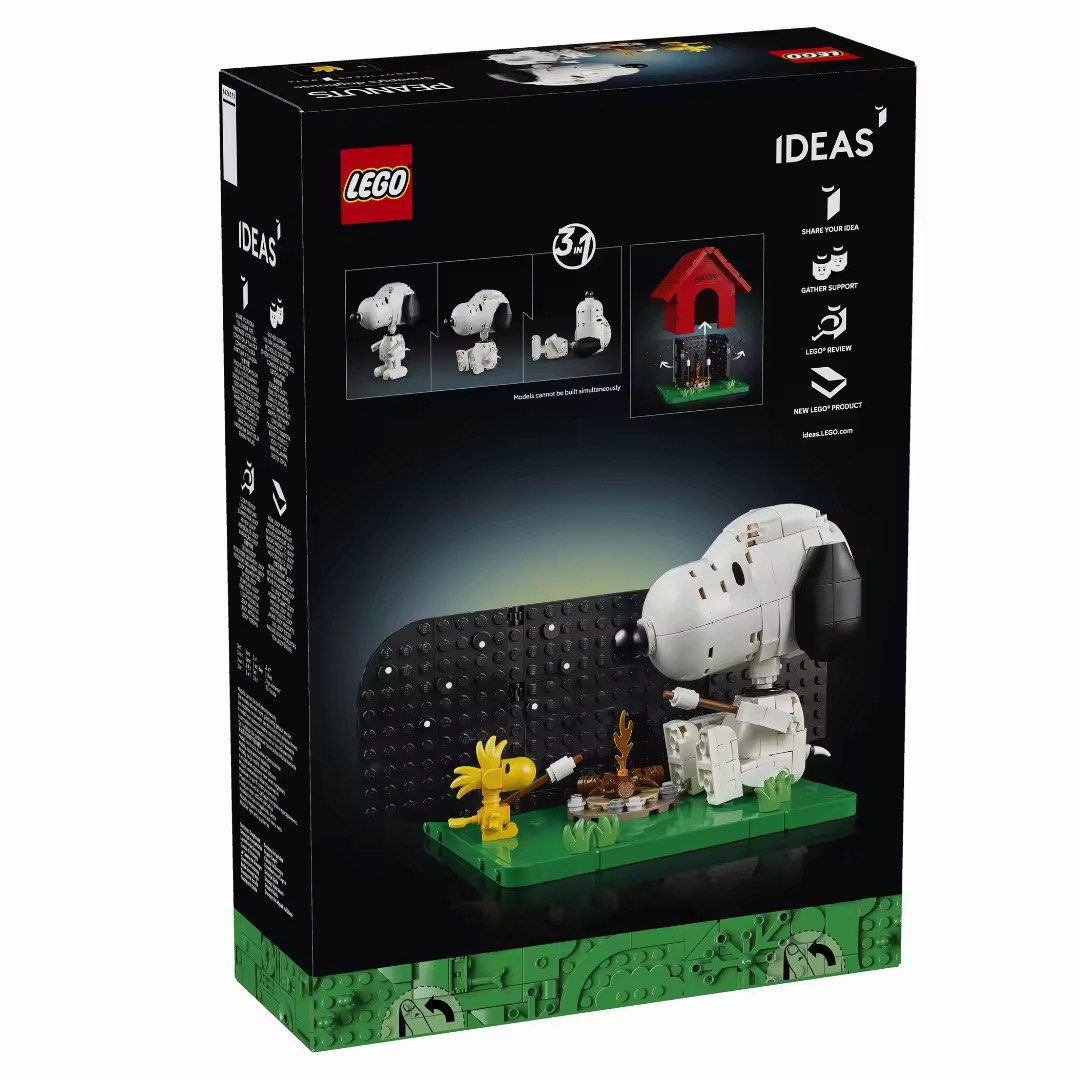 [June2026] LEGO Ideas 21368 Peanuts: Snoopy's Doghouse, Hobbies & Toys ...