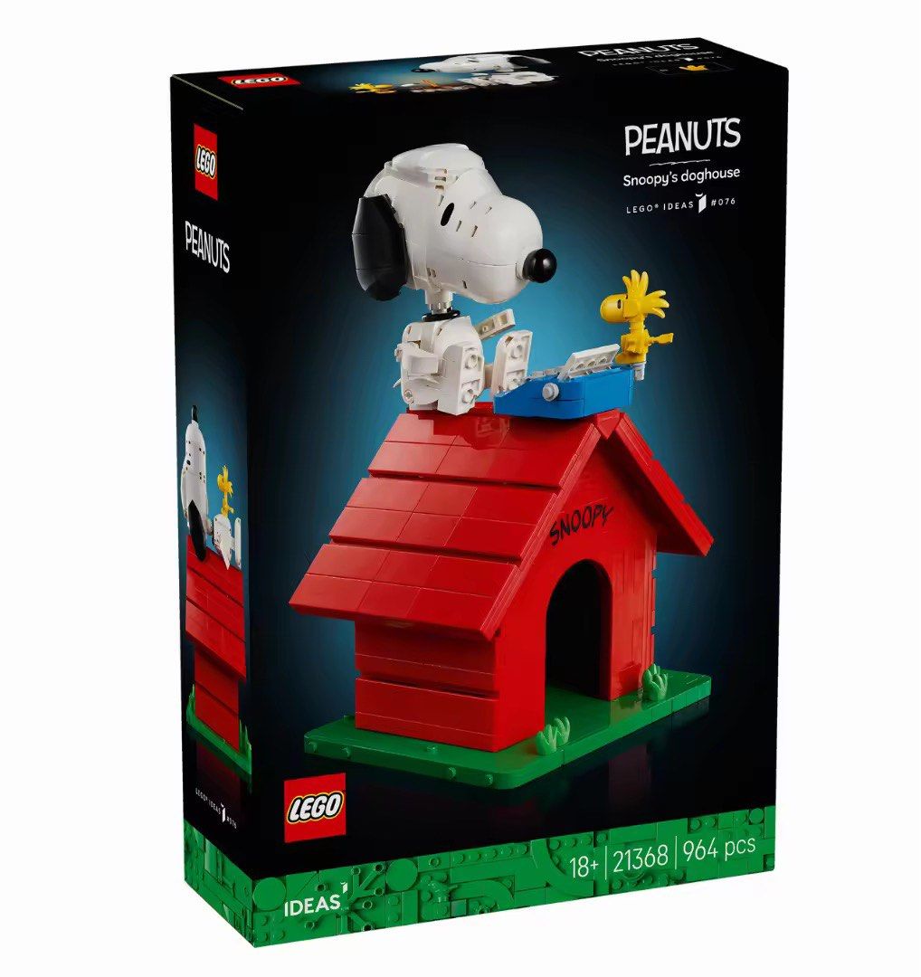 [June2026] LEGO Ideas 21368 Peanuts: Snoopy's Doghouse, Hobbies & Toys ...