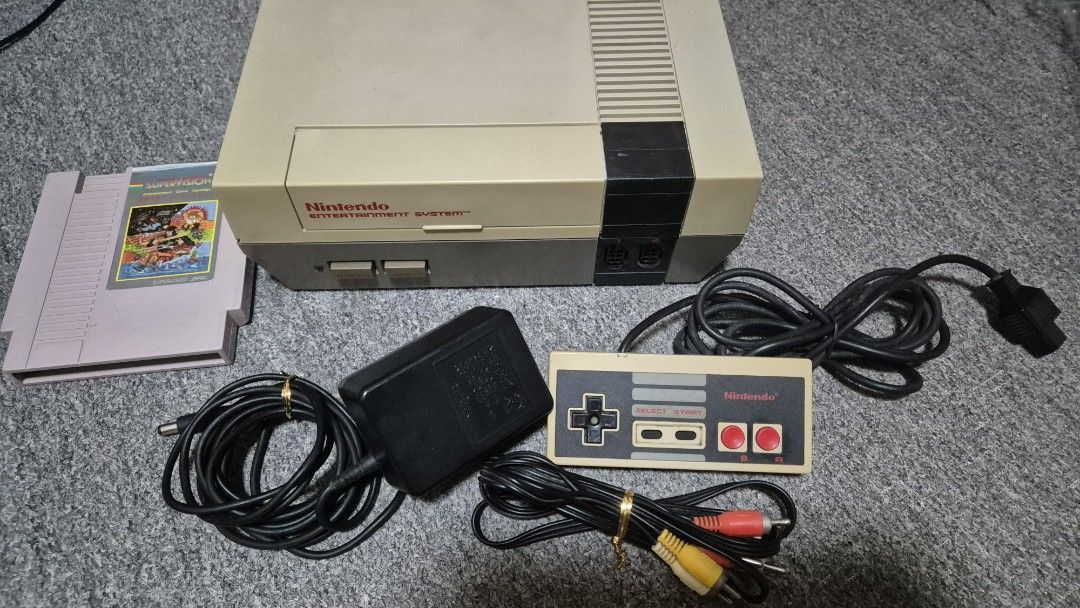 Nintendo Entertainment System (NES) Console Bundle, Video Gaming, Video ...