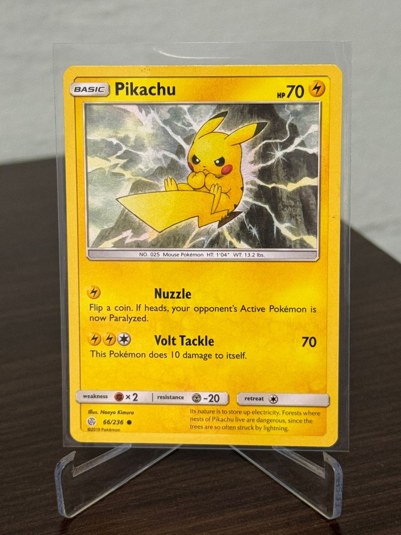Pikachu 66/236 Pokemon Cosmic Eclipse, Hobbies & Toys, Toys & Games on ...