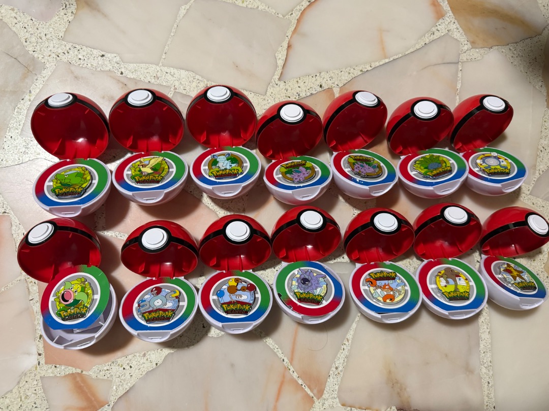 PokePark Kanto Pokemon Park Pokeball Pin Badge, Hobbies & Toys, Toys ...