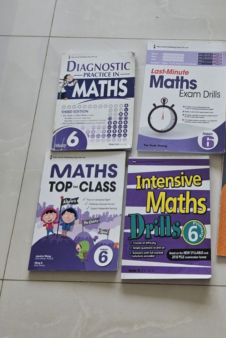 Primary 6 Maths Practice Books, Hobbies & Toys, Books & Magazines ...