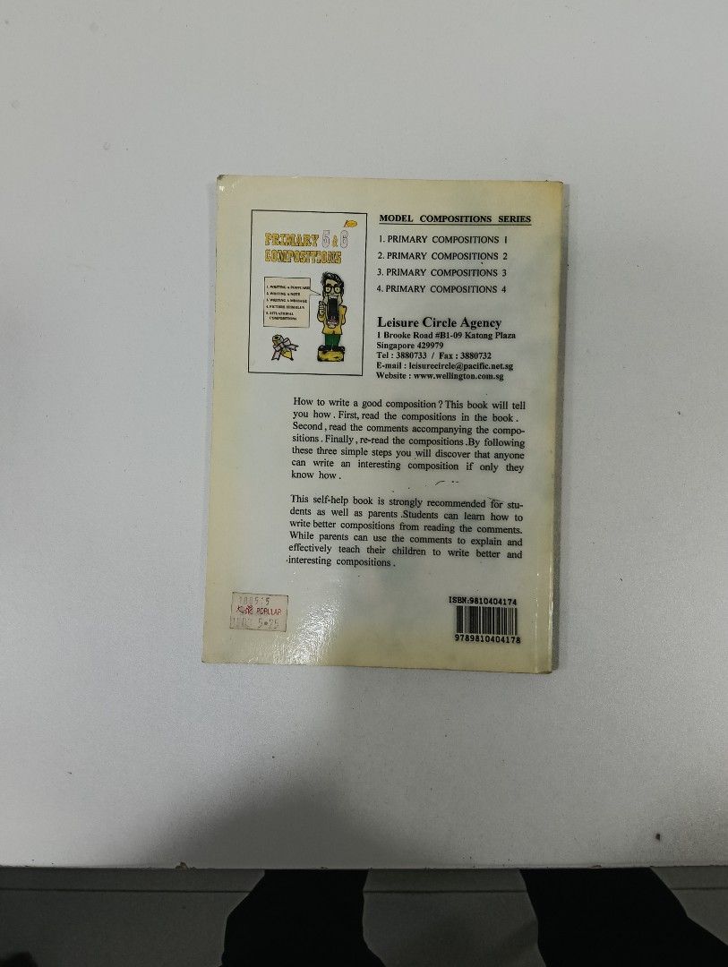 Primary School English Composition Books (P5 & P6), Hobbies & Toys ...